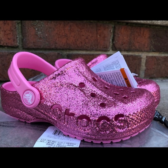 CROCS | Shoes | Sparkle Girls New Crocs | Poshmark